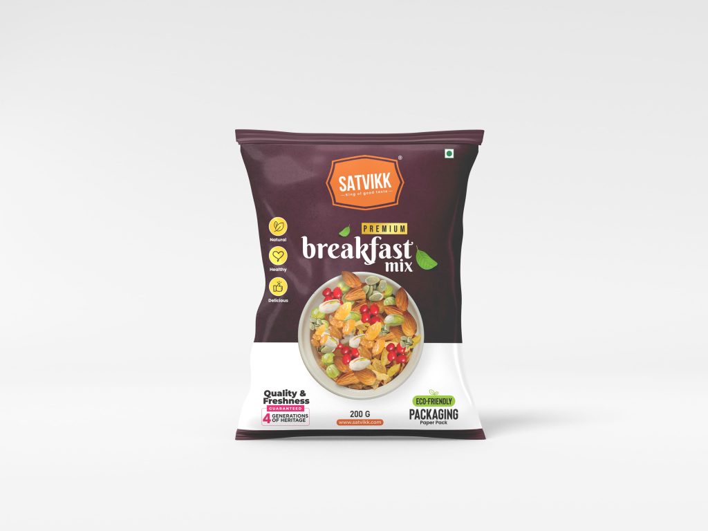 Satvikk Premium Breakfast Mix 200g - Satvikk